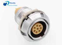 China Lemo ECG 1B Lemo B Series Connectors 8 pin female socket for rear panle install ECG.1B.308.CLL for sale
