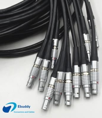 China FGA 2 keying male plug Lemo B Series Connectors 0B size 5pin FGA.0B.305.CLAD for sale