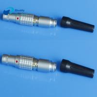 China 7 pin Lemo compatible Connector FGB 2 Keying 60 degeree male plug for cable assembly for sale