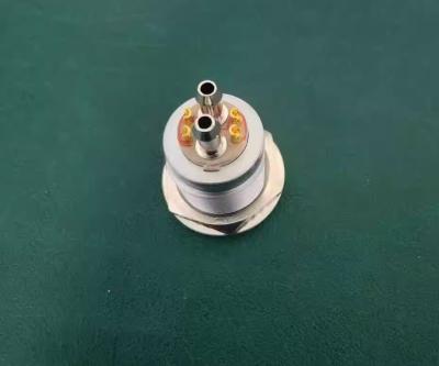 China M18 Hybrid Pneumatic-Electrical Connector 4 Signal + 2 Pneumatic Plug & Socket Set FGG/EGG for sale