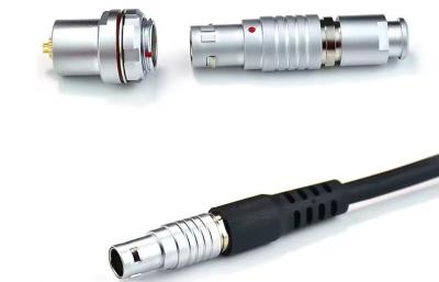 China Compatible LEMO FGG EGG 2B circular connectors Male And Female With Customized Cable Assmebly Manufacturer for sale