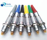 China 2-30 Pin Circular Self Locking Lemo B Series Connectors Male plug FGG.00 0B/1B/2B/3B for sale