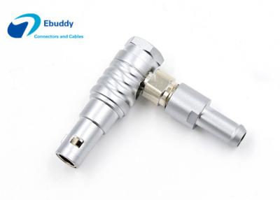 China Lemo Elbow Plug 00B Size 2pin 3pin 4pin 5pin Female Connectors FHG 00 302 for sale
