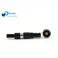 China Black Chormed Lemo 00B M7 4pin Metal Connectors FGG.00.304/EGG.00.304 for sale