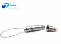 China Male Lemo B Series Connectors 2pin 3pin 4pin 5pin 7pin 9pin With Lanyard for sale