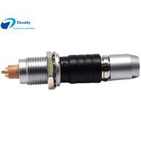 China FGG EGG Lemo Compatible Connector Black Chormed Male Cable Plug Female Receptacle for sale