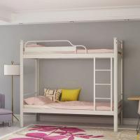 China Metal Bed Frame Adult Loft Bed Steel Bunk Bed 1900x900mm Home Furniture Wholesale for sale