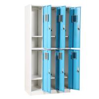 China Cold Rolled Steel Clothes Storage Locker H1850 W900 D450mm for Gym Office for sale