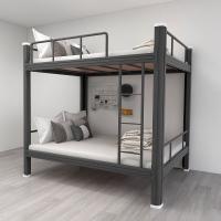 China King Size Metal Bed Frame Double Bed Steel Loft Bed 1800mm Width Factory Supply for sale