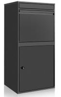 China Outdoor Metal Mailbox with Lock Rustproof Steel Cabinet for Letters and Packages H930xW410xD380mm for sale