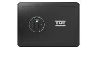 China Fingerprint Digital Password Security Safe Box Wall Mounted Anti Theft Box for sale
