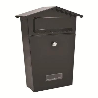 China Galvanized Steel Outdoor Mailbox Stand 300x250x80mm Lockable Weatherproof White for sale