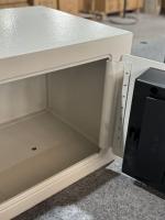 China Fingerprint Digital Password Security Safe Box Wall Mounted Anti Theft Box Hidden In The Wardrobe for sale