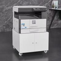 China Low-Profile Mobile Steel Printer Cabinet with Rolling Casters, Compact Metal Printer Stand for Office Equipment Organization and Space-Saving Storage for sale