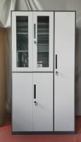 China 5 Door Steel Locker Cabinet with Individual Compartments, Metal Employee Wardrobe for Clothing and Personal Belongings in Offices, Schools and Gyms for sale