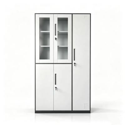 China 5 Door Steel Locker Cabinet with Individual Compartments, Metal Employee Wardrobe for Clothing and Personal Belongings in Offices, Schools and Gyms for sale