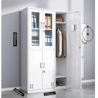 China 5 Door Steel Locker Cabinet with Individual Compartments, Metal Employee Wardrobe for Clothing and Personal Belongings in Offices, Schools and Gyms for sale