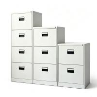 China 4-Drawer A4 Steel Filing Cabinet with Lock for FC Hanging File Storage and Office Document Organization for sale