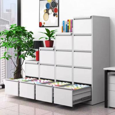 China 4-Drawer A4 Steel Filing Cabinet with Lock for FC Hanging File Storage and Office Document Organization for sale