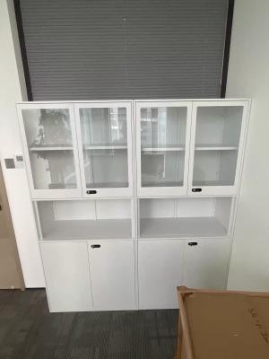 China teel Office Filing Cabinet with Hollow Structure for Document Storage for sale