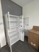 China teel Office Filing Cabinet with Hollow Structure for Document Storage for sale