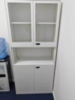China teel Office Filing Cabinet with Hollow Structure for Document Storage for sale