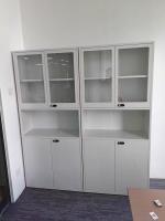 China teel Office Filing Cabinet with Hollow Structure for Document Storage for sale