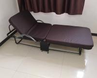 China Foldable Steel Nap Bed with Foam Cushion for Office and Staff Use for sale