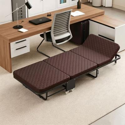 China Foldable Steel Nap Bed with Foam Cushion for Office and Staff Use for sale