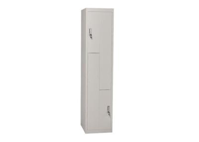 China Fireproof Z Type Knock Down Metal Storage Locker Cabinet H1800xW380xD450mm Custom Size for sale