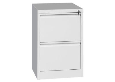 China Steel Office 2 Drawer Filing Cabinet 720x460x600mm Silent Design Metal Storage for sale
