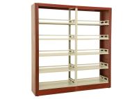 China OEM Steel Bookcase Metal Shelves 900x350x2200mm Adjustable Shelving Unit for sale