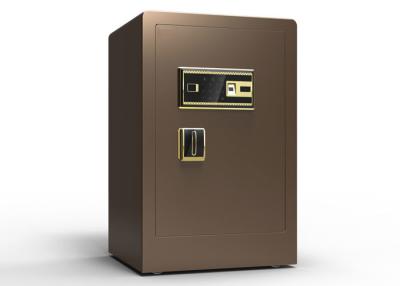 China Anti Drilling Electronic Key Three Layers Safe Cabinet 600x400x330mm 10mm Door for sale