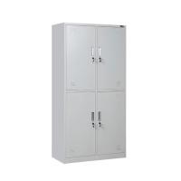 China 4 Door Steel Locker Cabinet H1800 W900 D420 Powder Coating Metal Storage for sale