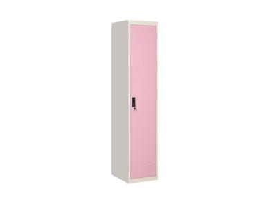 China Muchn 1 Door Cold Rolled Steel Wardrobe Locker H1850xW380xD450mm for Gym and Changing Room for sale