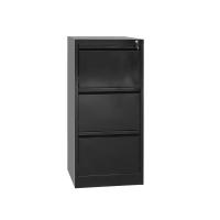 China 3 Drawers Key Lock Knock Down Metal Drawer Cabinet for sale