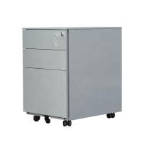 China Cold Rolled Steel 3 Drawer Mobile Pedestal File Cabinet 390mm Wide 18.2kg for sale