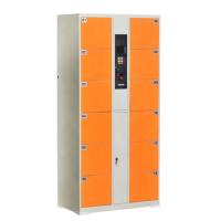 China Assembled Barcode Digital Safe Locker Station Train Station H1800mm Smart Electronic Locker for sale