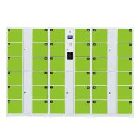 China Automatic RAL Color Metal Smart Package Locker 36 Compartments H1800mm for sale