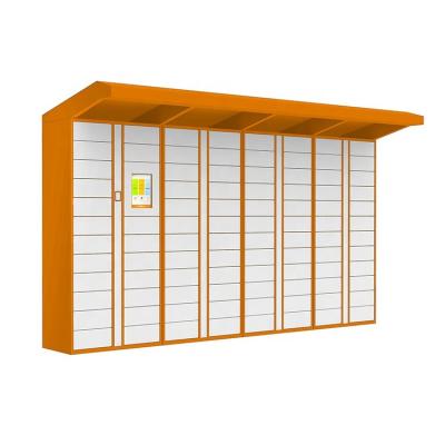 China RAL Color Smart Electronic Locker Parcel Delivery Storage Cabinet H1980mm for sale