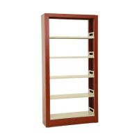 China Adjustable Steel Library Bookcase Metal Shelves H2000mm W1000mm D300mm for sale