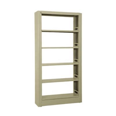 China 6 Layer Steel Book Rack 2000mm Height Moistureproof Library Bookshelf for sale