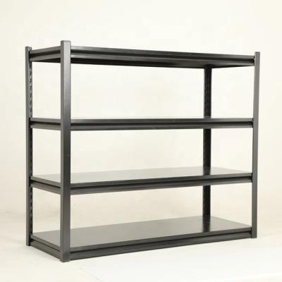 China Boltless 4-Tier Corner Metal Storage Shelving 200kg Capacity Adjustable Warehouse Rack for sale