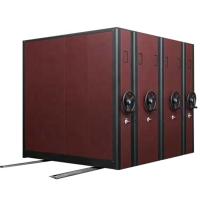 China Mobile Compactor Shelving 80kg Capacity H2300mm Cold Rolled Steel Archive Storage for sale
