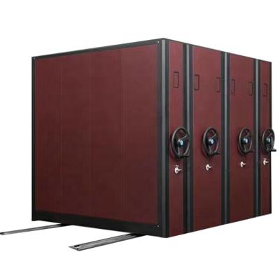 China Mobile Compactor Shelving 80kg Capacity H2300mm Cold Rolled Steel Archive Storage for sale