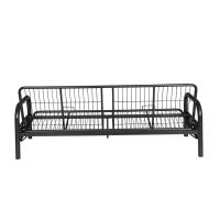 China Knock Down Metal Single Bed H720xW2000mm Steel Frame Dormitory Bed for sale