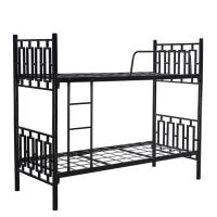 China Queen Over Full Stackable Metal Bunk Bed Frame 1900x1650x900mm Heavy Duty for sale