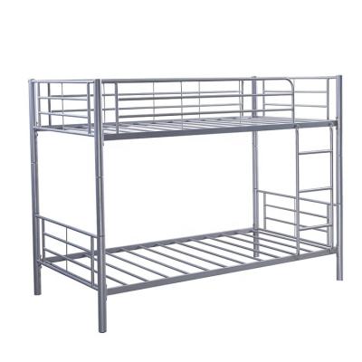 China Home 2 Tiers Twin Bunk Bed Metal Frame For Adults for sale