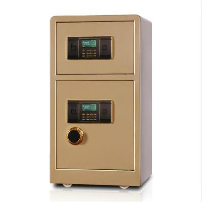 China Electronic Powder Coated Document Deposit Safe Cabinet 790x435x370mm Office for sale