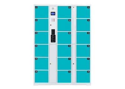 China OEM 18 Door Intelligent Smart Electronic Locker H1800mm W1270mm D460mm for sale